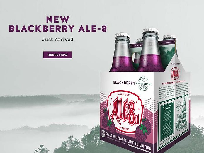 Ale8 Soft Drink Logo Ale 8 One® Cherry Soda Bottles, 6 Pk / 7 Fl Oz